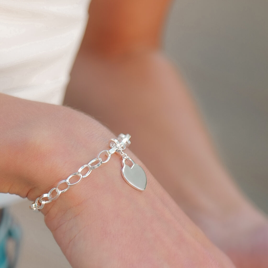 Charms Kleeblatt Herz Helen 925 Sterling Silber - MAINPUNKT 925 ...